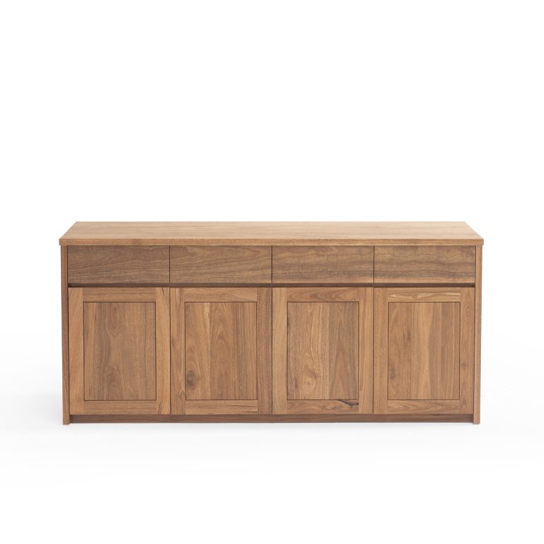 Henley Spotted Gum Buffet - Custom Made Solid Timber Furniture – Lifestyle