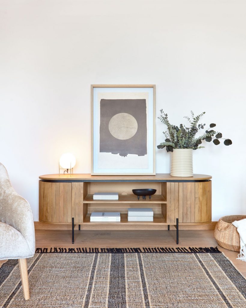 Licia TV Unit - Custom Made Solid Timber Furniture – Lifestyle