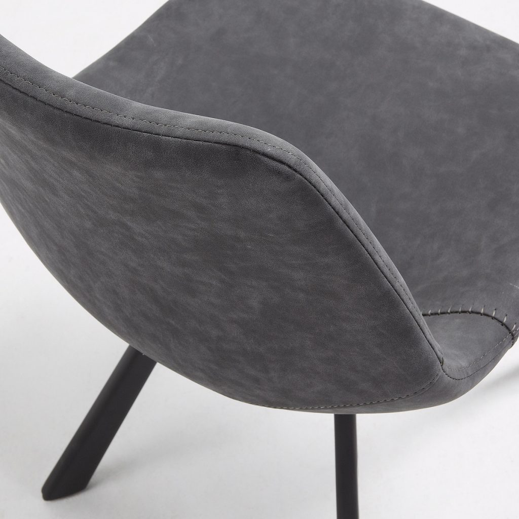 Andi Chair - Metal Black - Custom Made Solid Timber Furniture – Lifestyle