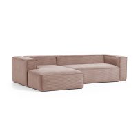 Blok 3 Seater Sofa Chaise - Custom Made Solid Timber Furniture – Lifestyle
