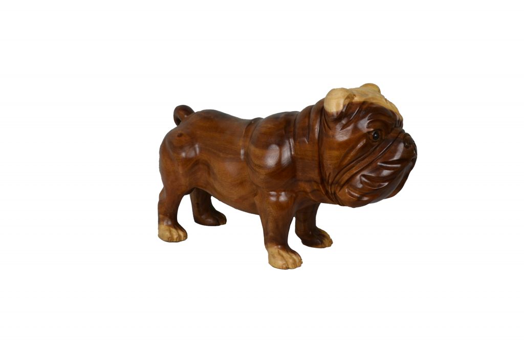 Terry The Bulldog - 40cm - Custom Made Solid Timber Furniture – Lifestyle