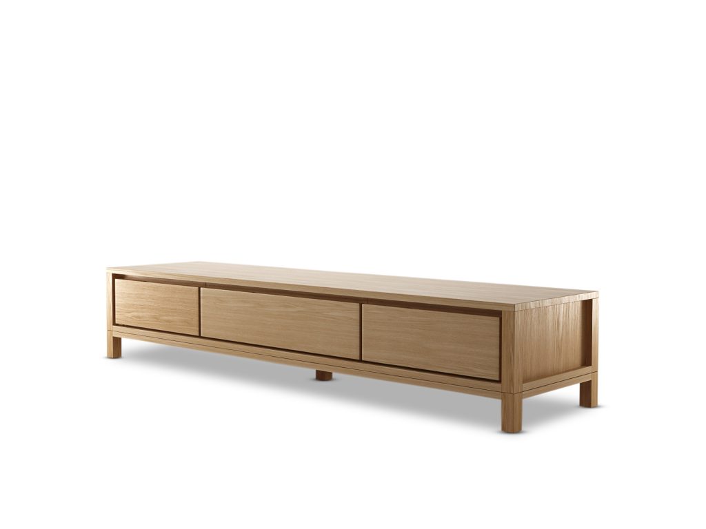 Solid TV Unit - Custom Made Solid Timber Furniture – Lifestyle