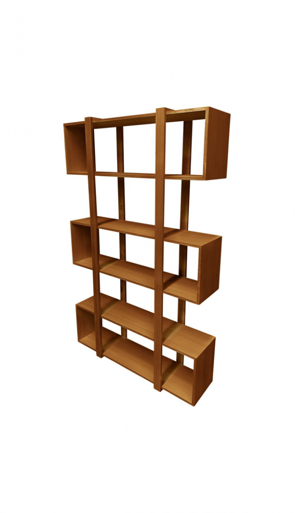 Zunga Messmate Bookcase - Custom Made Solid Timber Furniture – Lifestyle