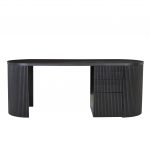 Benjamin Ripple Grand Desk - Custom Made Solid Timber Furniture – Lifestyle