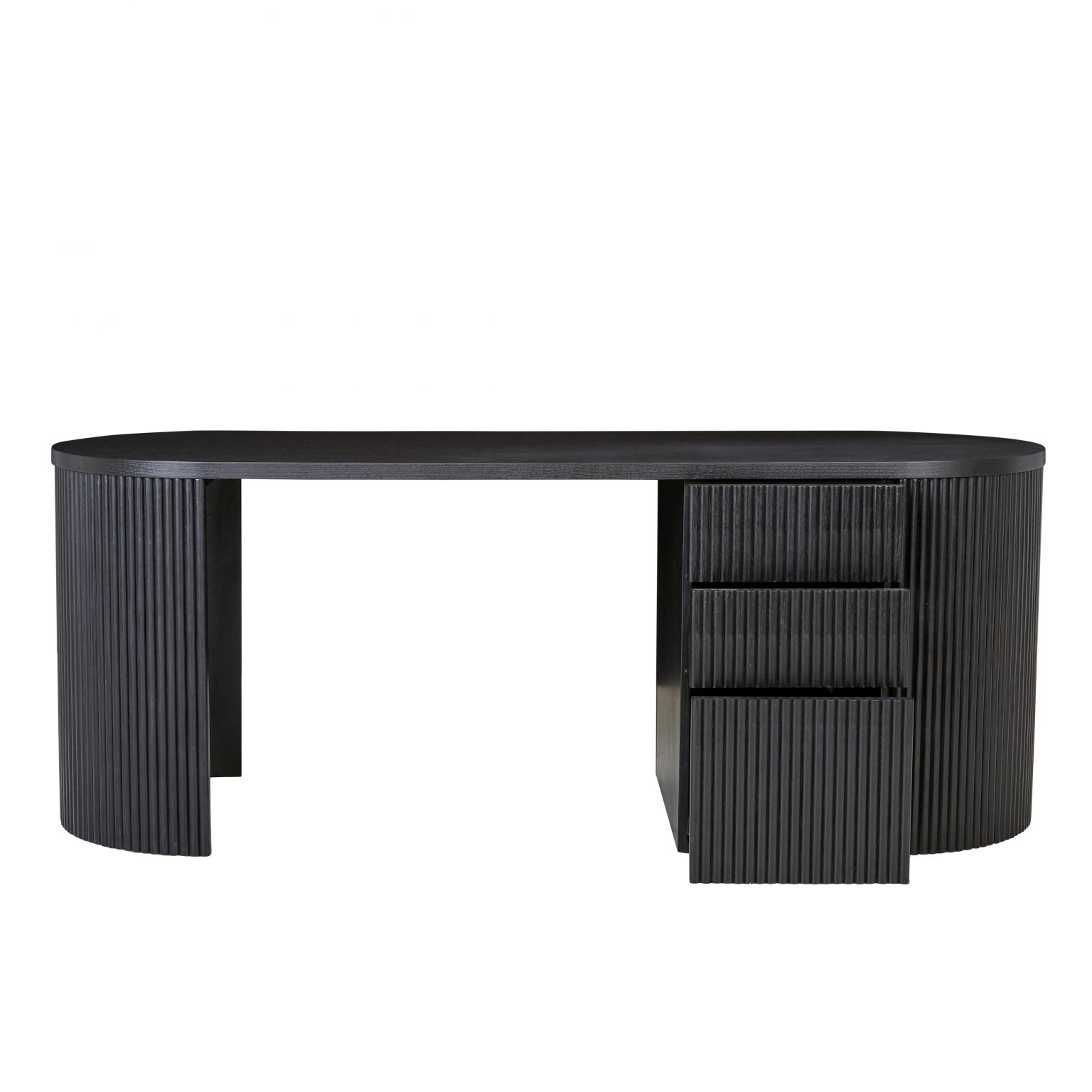 Benjamin Ripple Grand Desk - Custom Made Solid Timber Furniture – Lifestyle