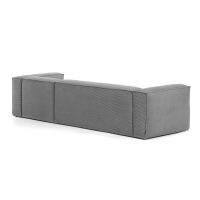 Blok 3 Seater Sofa Chaise - Custom Made Solid Timber Furniture – Lifestyle