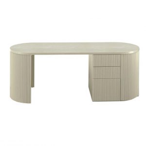 Benjamin Ripple Grand Desk - Custom Made Solid Timber Furniture – Lifestyle