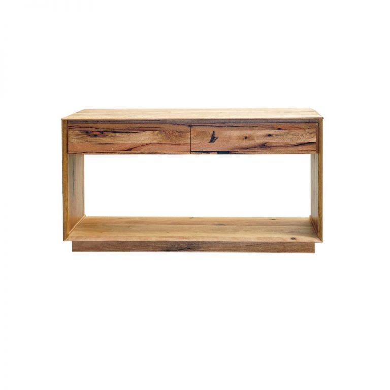 Parvus Messmate Sofa Table - Custom Made Solid Timber Furniture – Lifestyle