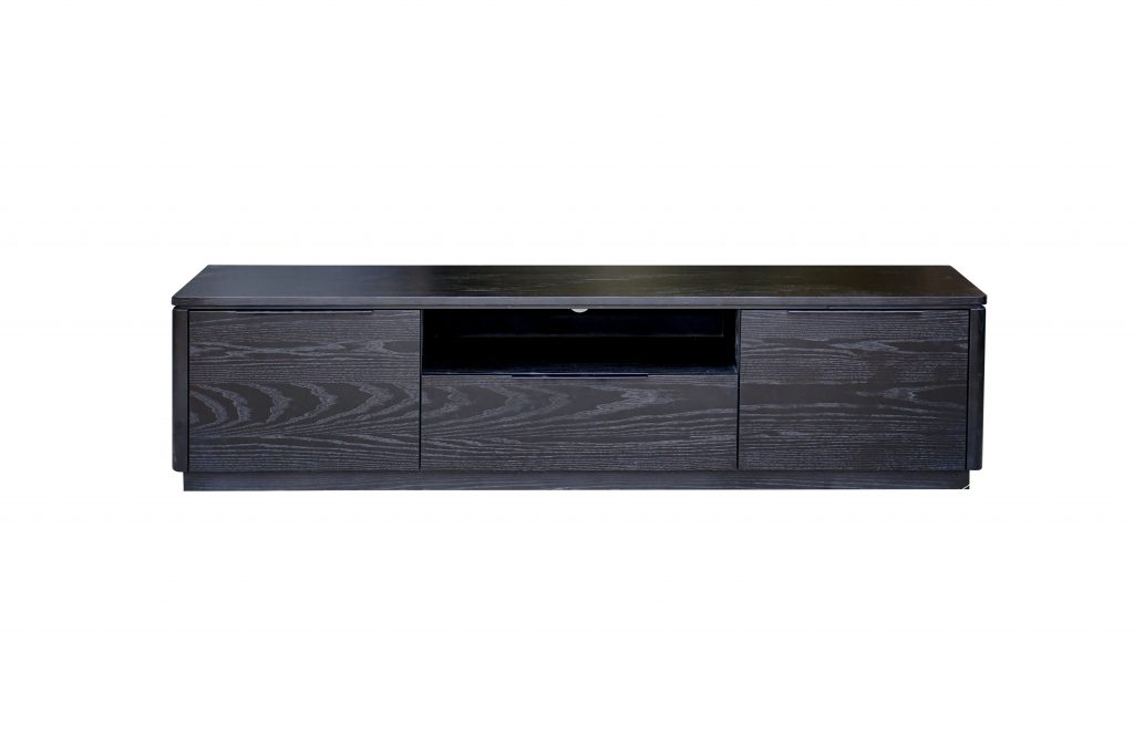 Soho TV Unit - Black - Custom Made Solid Timber Furniture – Lifestyle