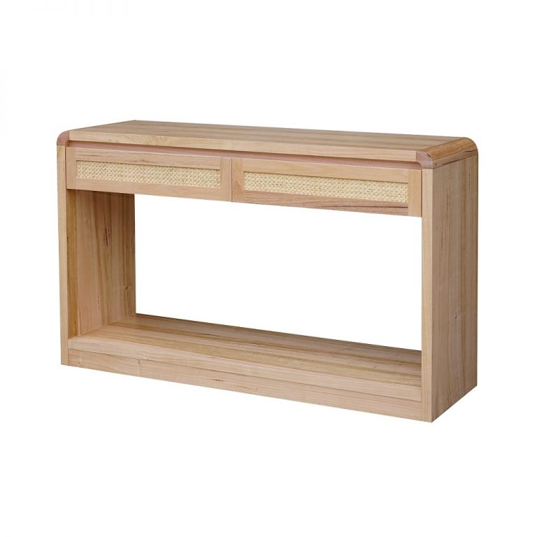 Parvus Messmate Sofa Table - Custom Made Solid Timber Furniture – Lifestyle