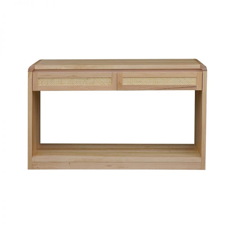 Parvus Messmate Sofa Table - Custom Made Solid Timber Furniture – Lifestyle