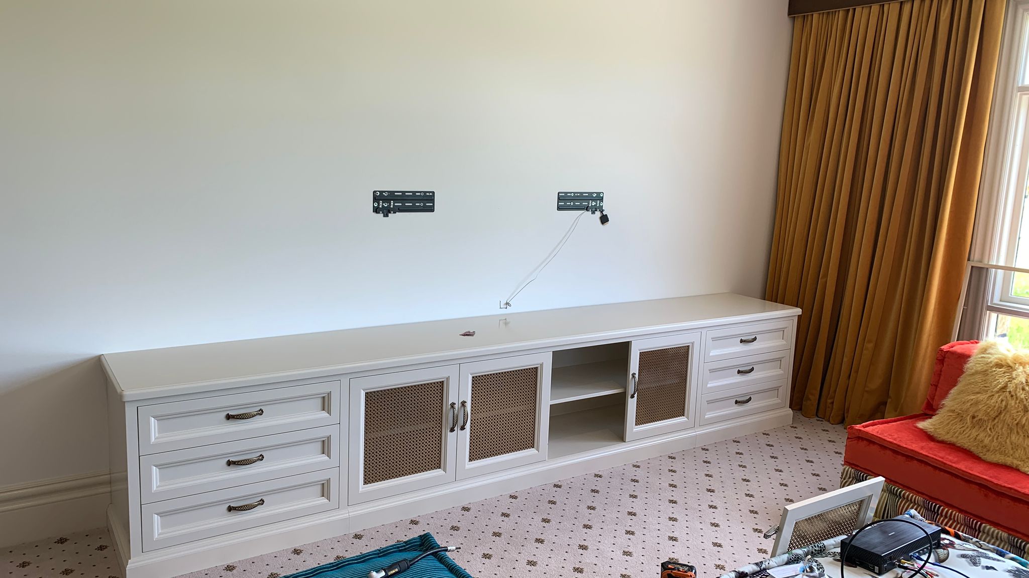Custom White Wall Unit - Custom Made Solid Timber Furniture – Lifestyle