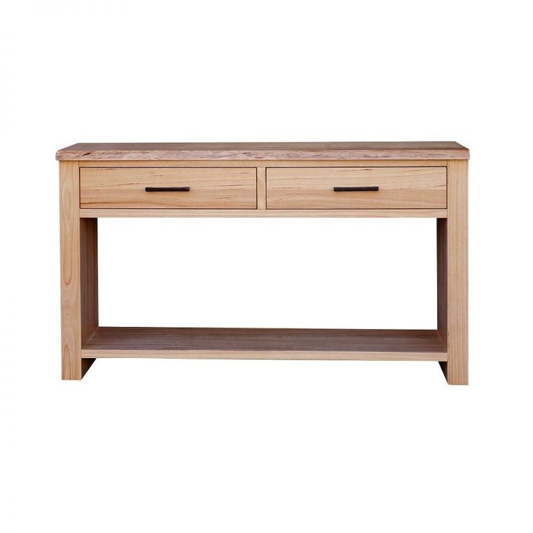 Parvus Messmate Sofa Table - Custom Made Solid Timber Furniture – Lifestyle