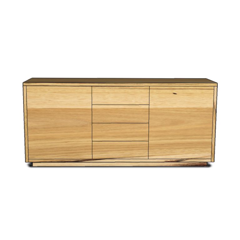 Messmate 1800 Vanity - Custom Made Solid Timber Furniture – Lifestyle