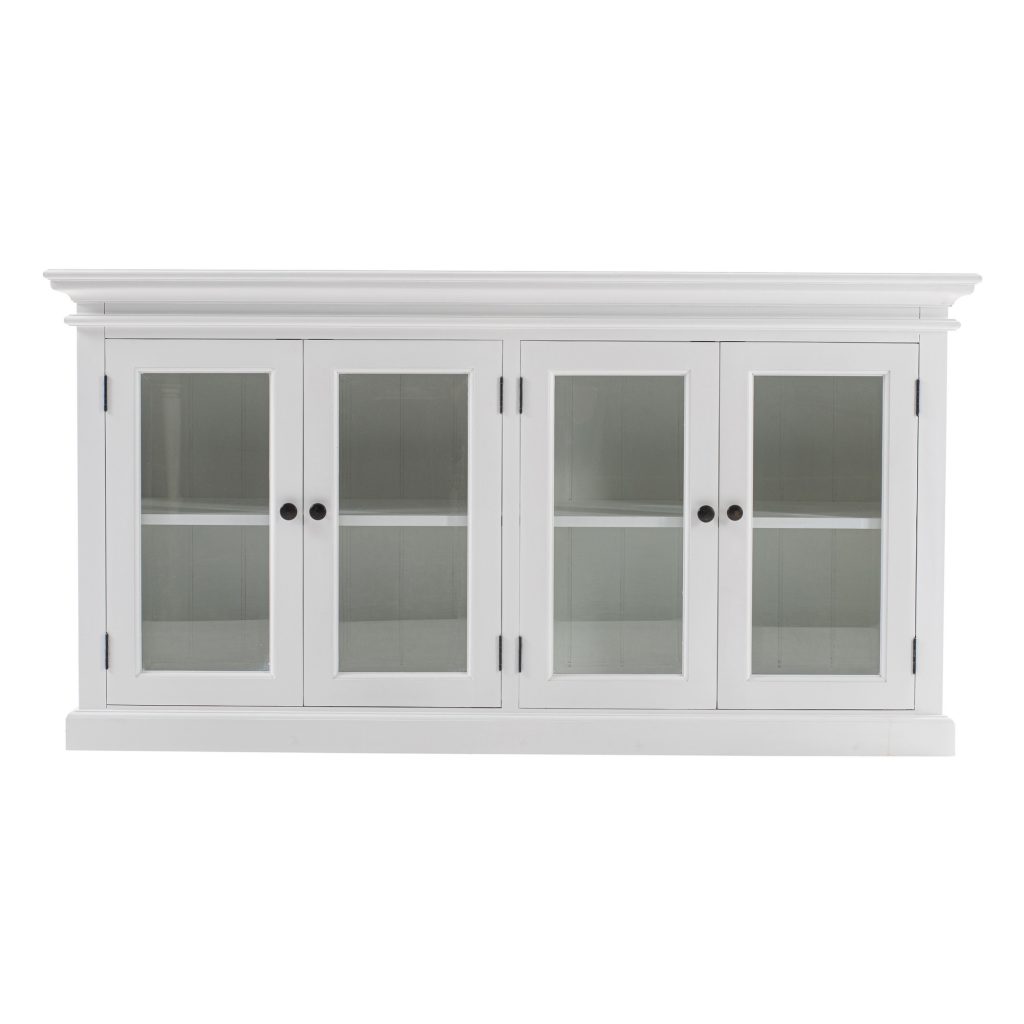 Halifax Hamptons Display Buffet with 4 Glass Doors - Custom Made Solid ...