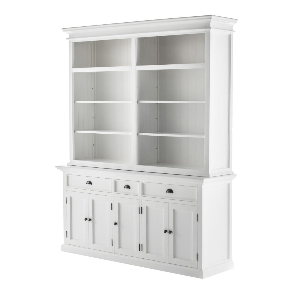Halifax Hamptons Hutch Bookcase 5 Doors 3 Drawers - Custom Made Solid ...