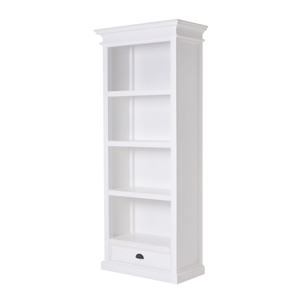 Halifax Bookcase with 1 Drawer - Custom Made Solid Timber Furniture ...