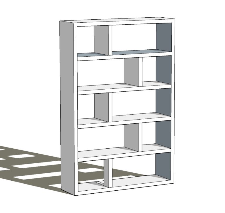 Serengeti Messmate Bookcase - Custom Made Solid Timber Furniture ...